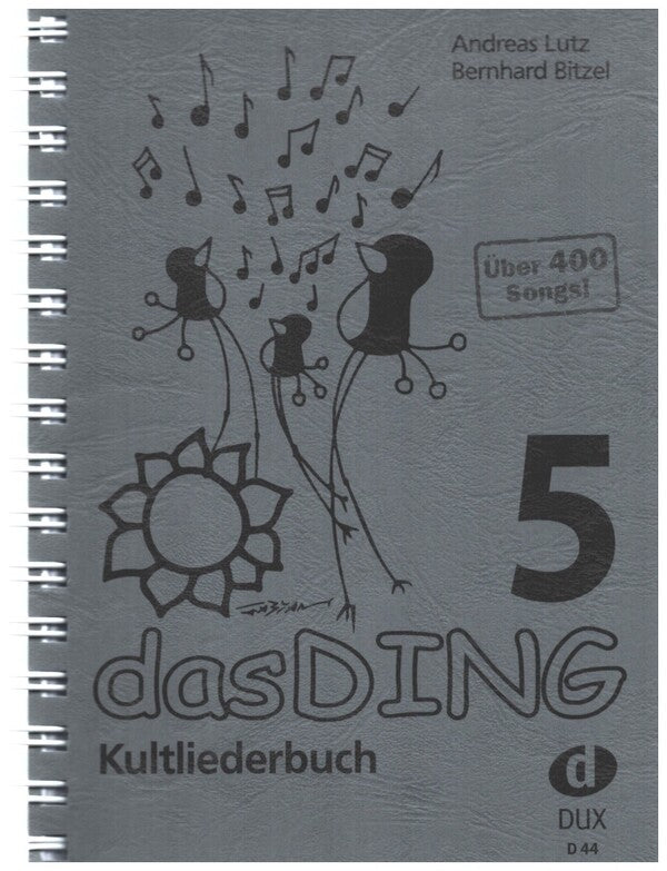 Das Ding Band 5 Kultliederbuch mit Texten und Akkordsymbolen (A5 ...
