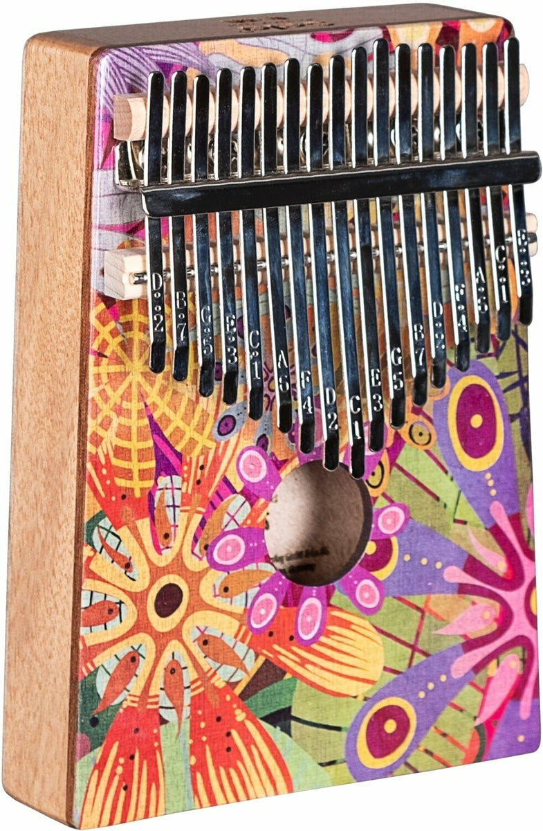 Sela Art Series Kalimba 17 Flower Power (SE 253) – Musik-Ebert Gmbh